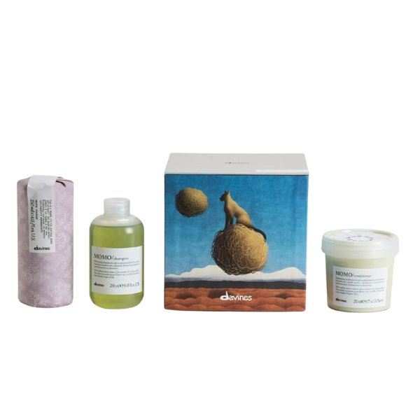 Davines Momo Enchanting Prairie Gift Box (Shampoo 250ml - Conditioner ...